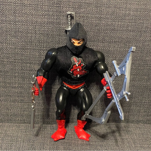 Mattel | Toys | Vintage Ninjor Action Figure Complete Heman Motu 983 ...